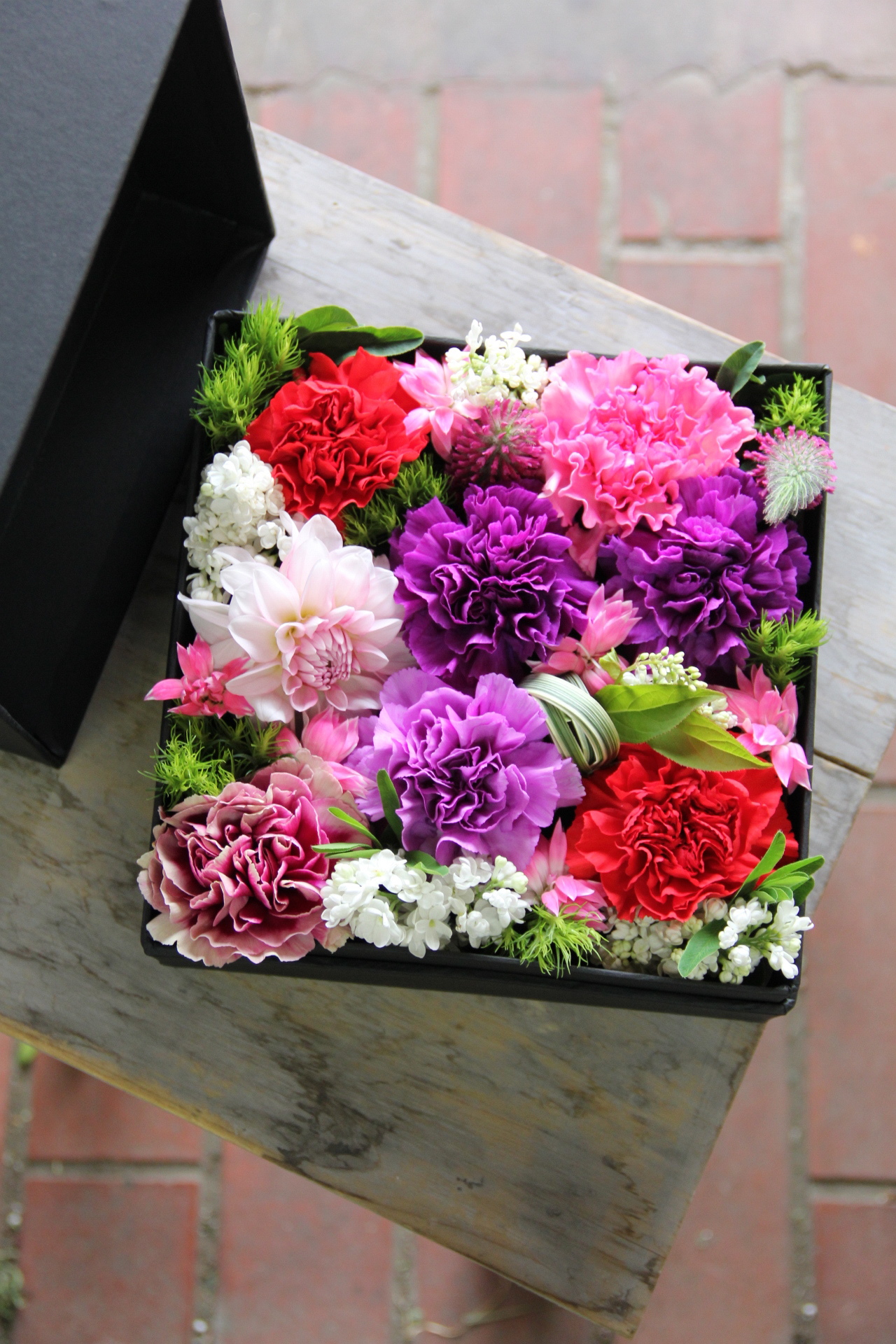 BOX-Arrangement Sample-GALLERY | Hanatama OnLine-Shop