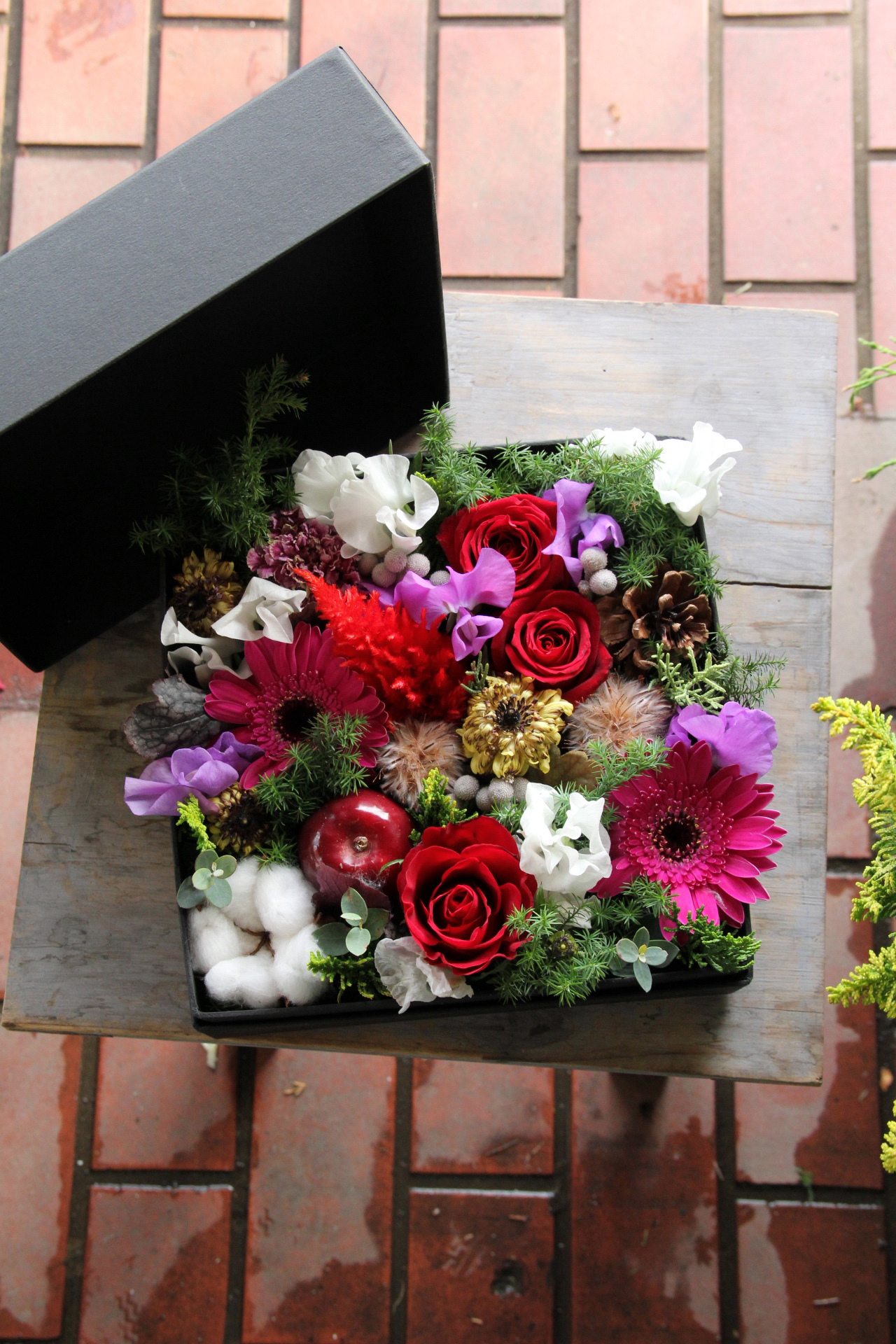 BOX-Arrangement Sample-GALLERY | Hanatama OnLine-Shop