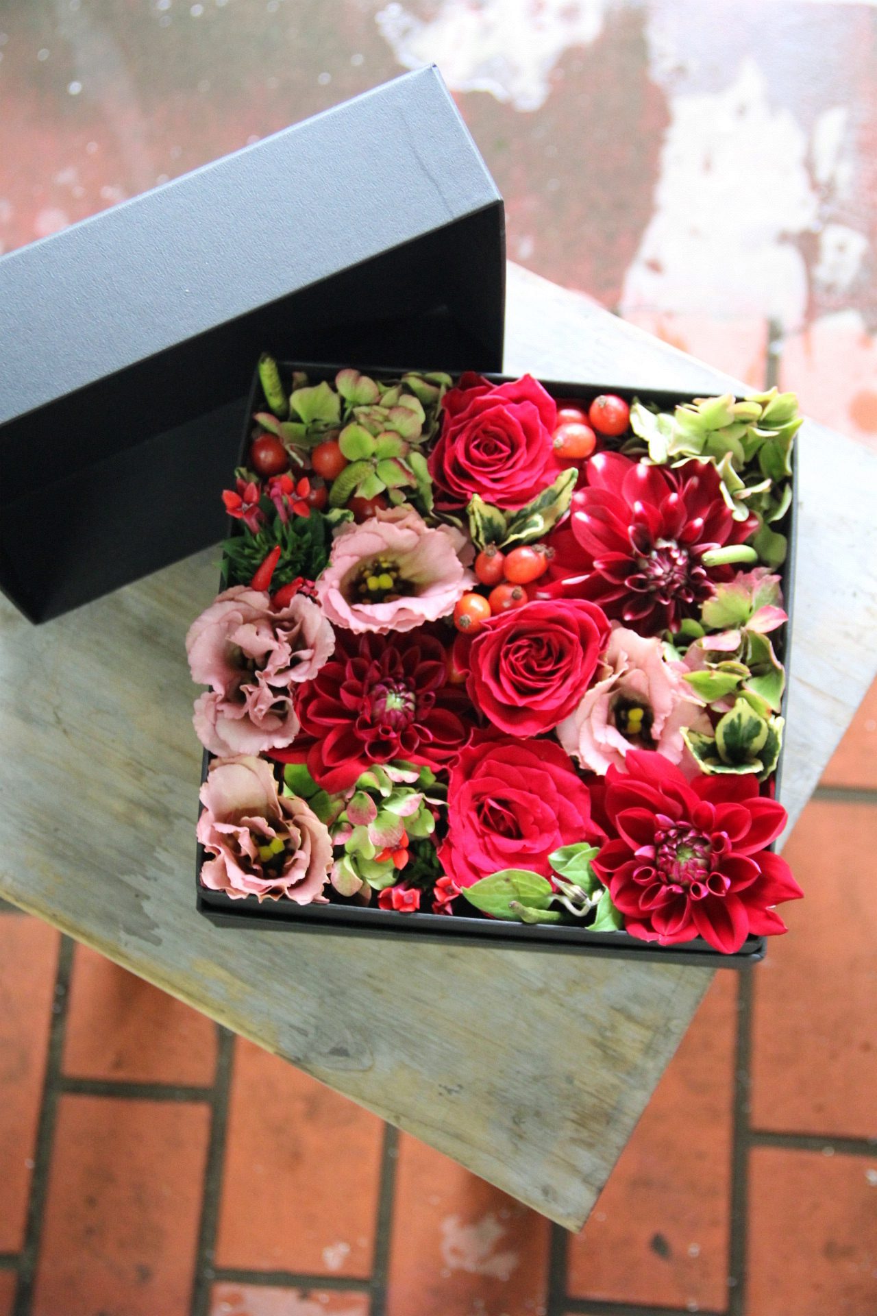 BOX-Arrangement Sample-GALLERY | Hanatama OnLine-Shop